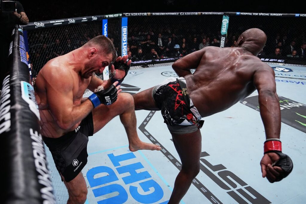 Jon Jones’ Spinning Back Kick Explained: How It Shut Down Stipe Miocic ...