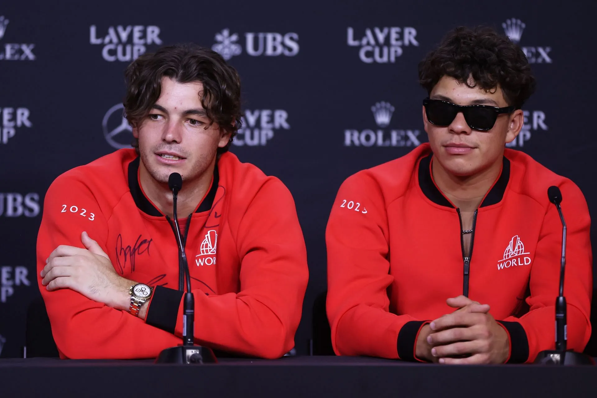 Ben Shelton and Taylor Fritz React as Team USA Crushes Chinese Taipei ...